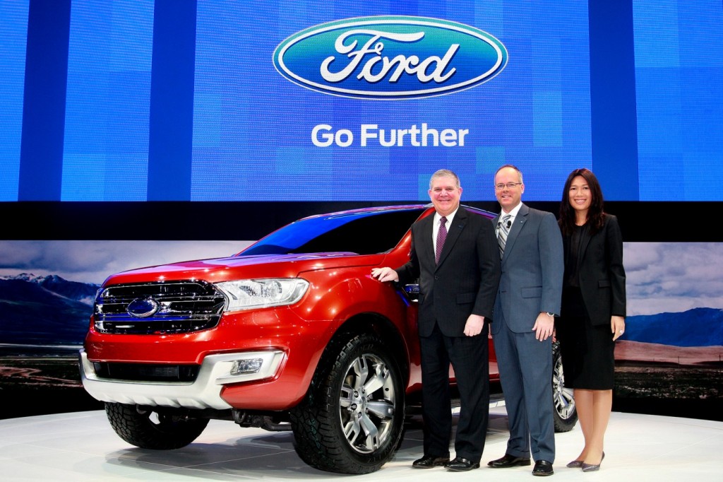 Ford Everest Concept Unveiling at Bangkok International Motor Show ...